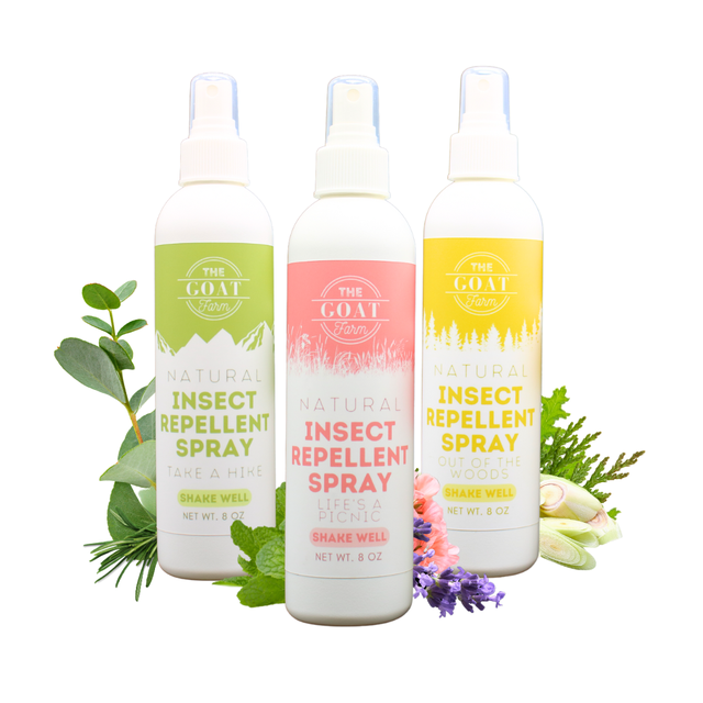Natural Insect Repellent Sprays and Lotions | The GOAT Farm