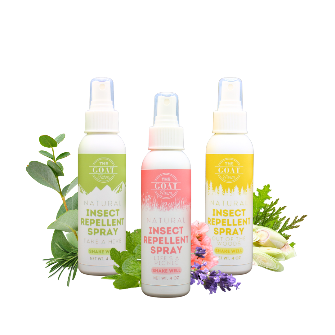 Natural Insect Repellent Sprays and Lotions | The GOAT Farm